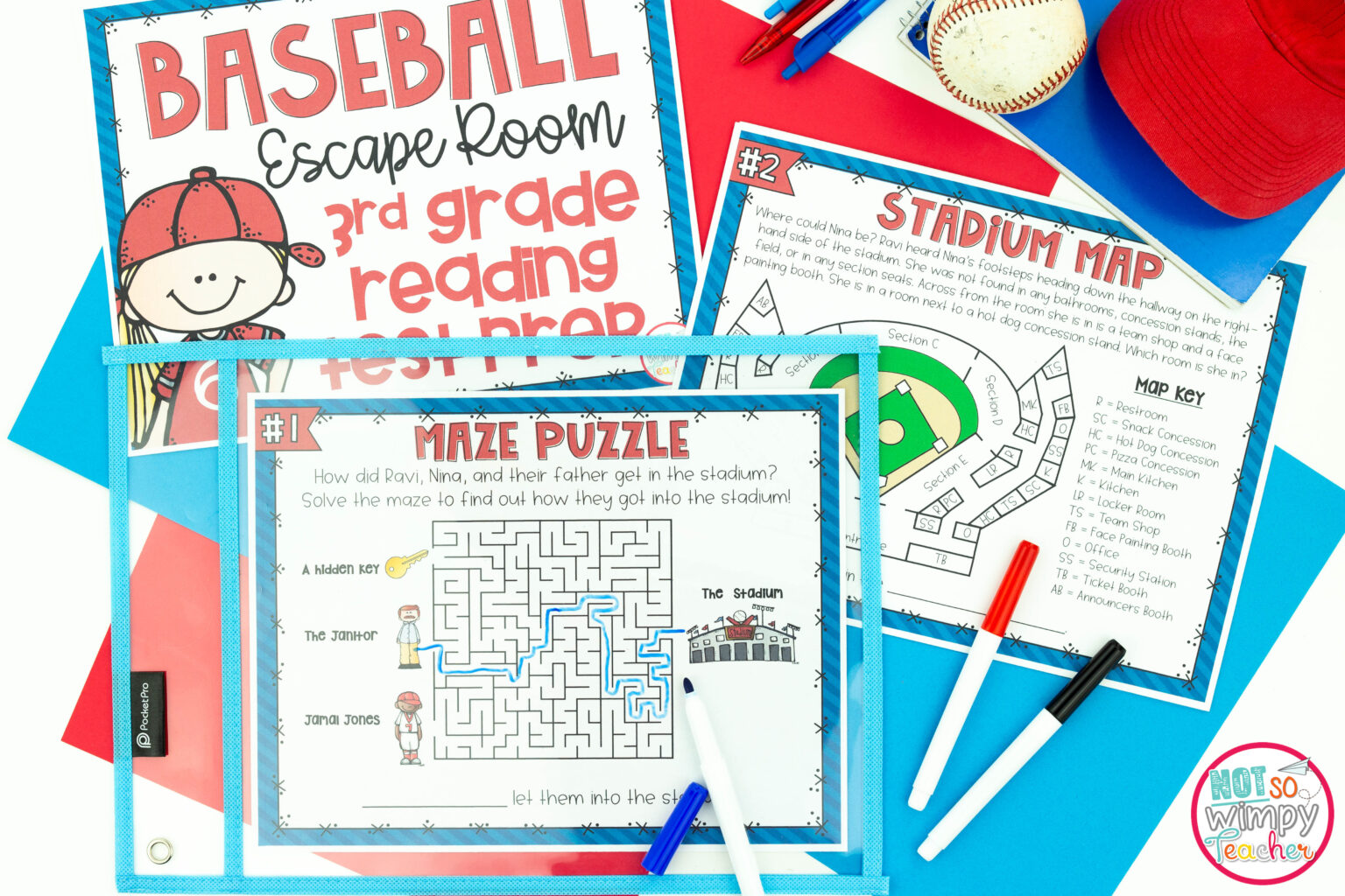 Hit the TEST Out of the Park! Test Prep Tips - Not So Wimpy Teacher