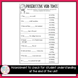 Grammar Fourth Grade Activities: Verb Tenses - Not So Wimpy Teacher